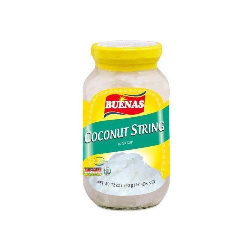 Buenas Coconut String in Syrup 340g – Golden Buffalo Grocery Store