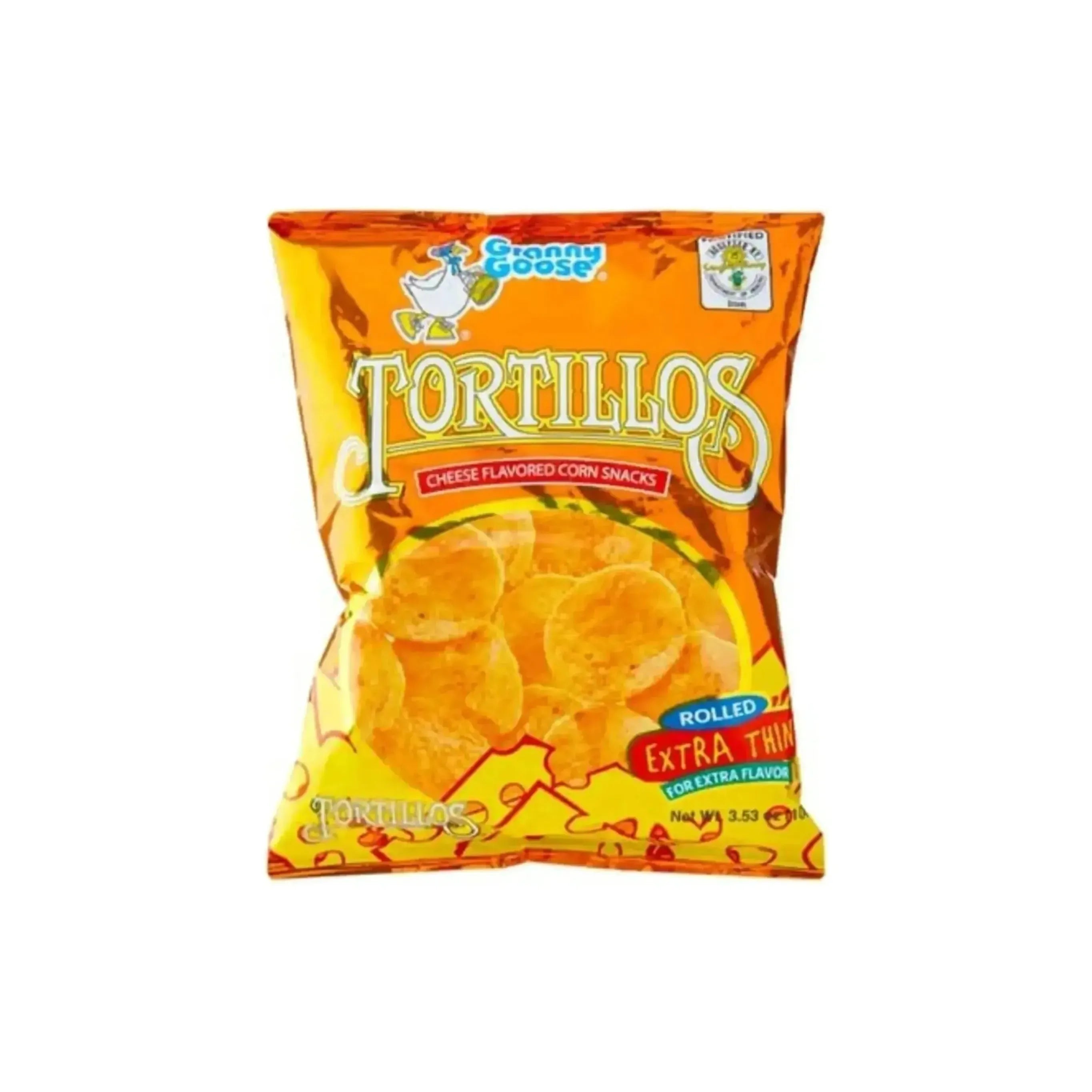 Granny Goose Tortillios Cheese 100g – Golden Buffalo Grocery Store
