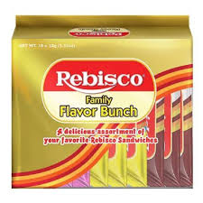 Rebisco Family Favor Bunch Sandwich – Assorted Cream Biscuits – Golden ...