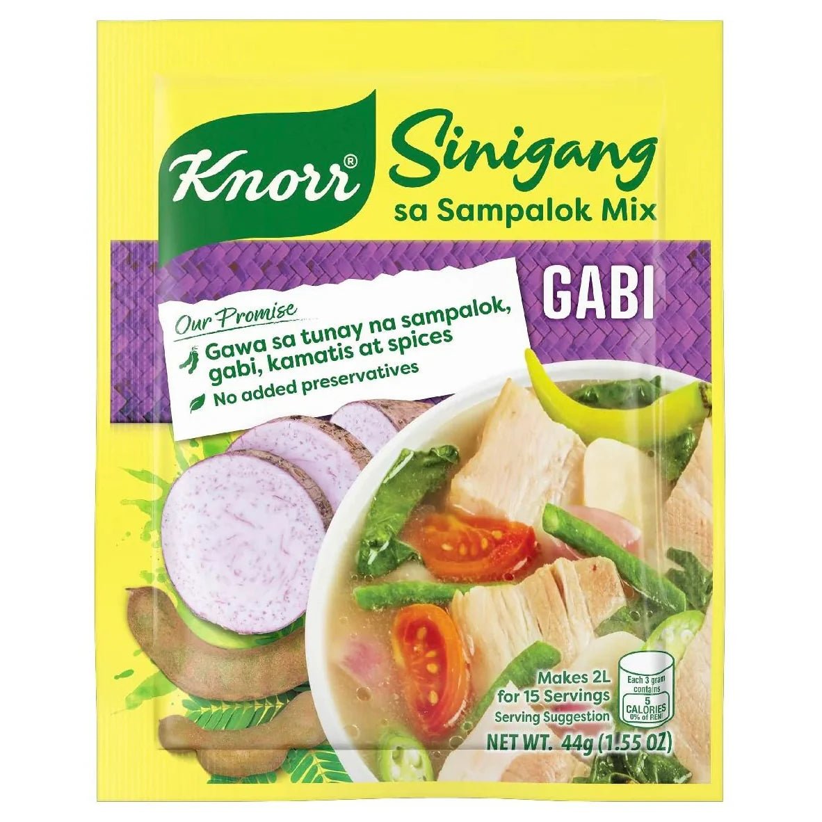 Knorr Tamarind Gabi 44g | Sinigang Mix with Taro – Golden Buffalo ...