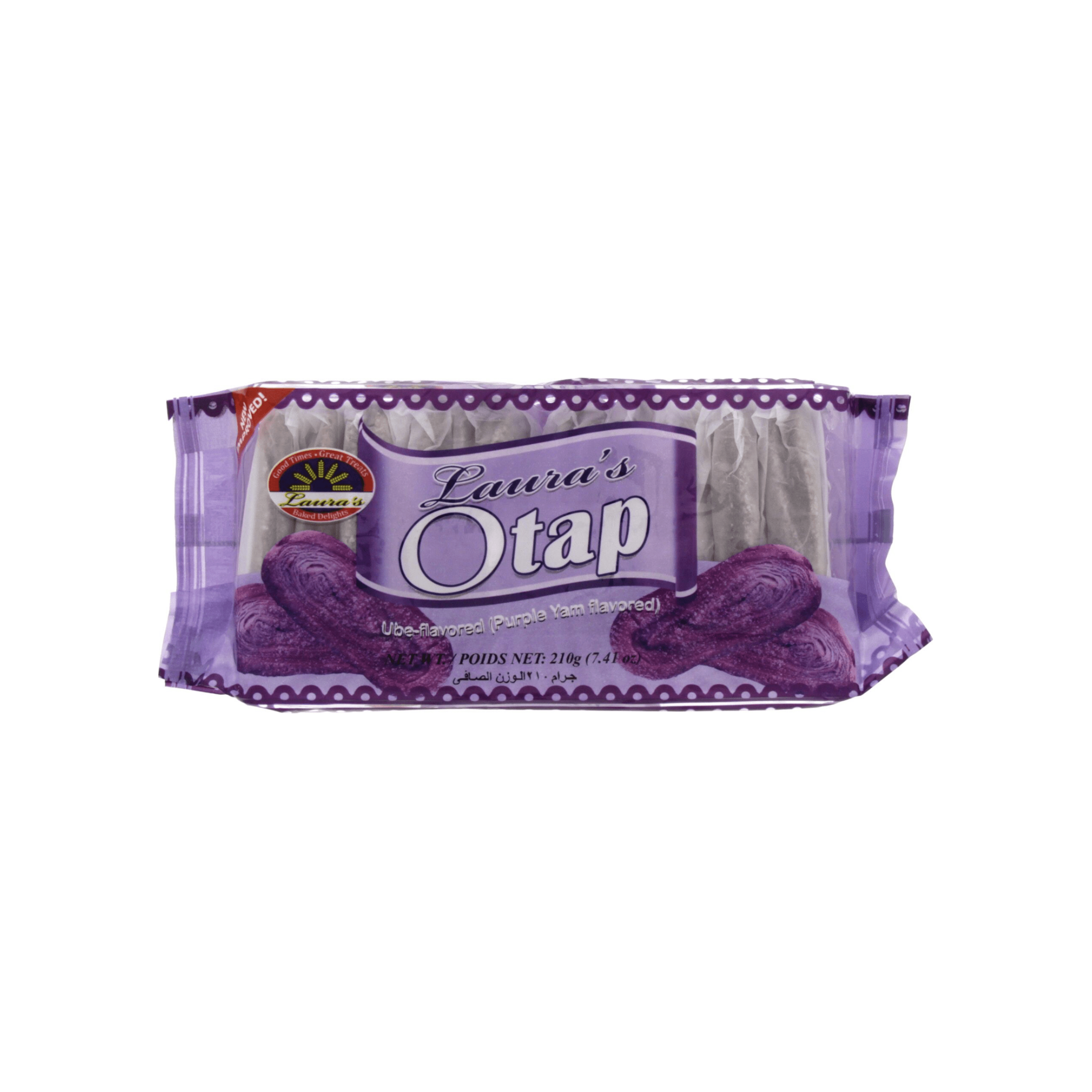 Laura's Otap Ube 210g – Golden Buffalo Grocery Store