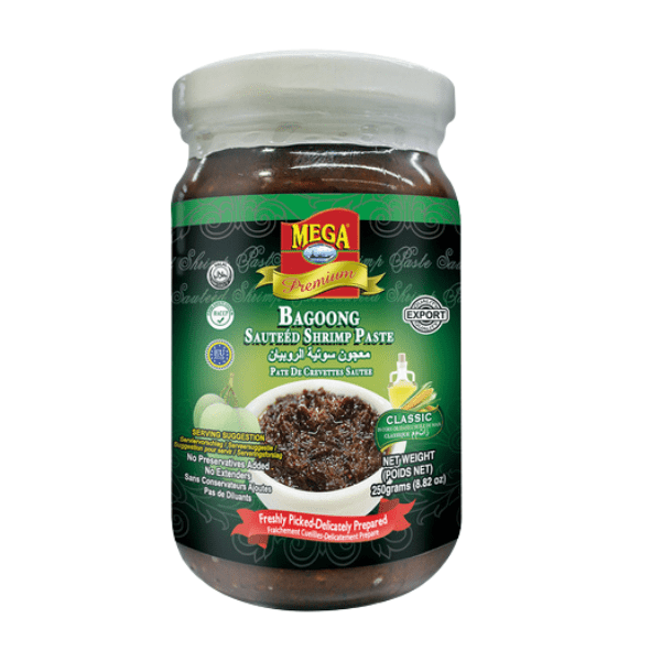 Mega Premium Shrimp Paste Classic 250g | Authentic Filipino Bagoong ...