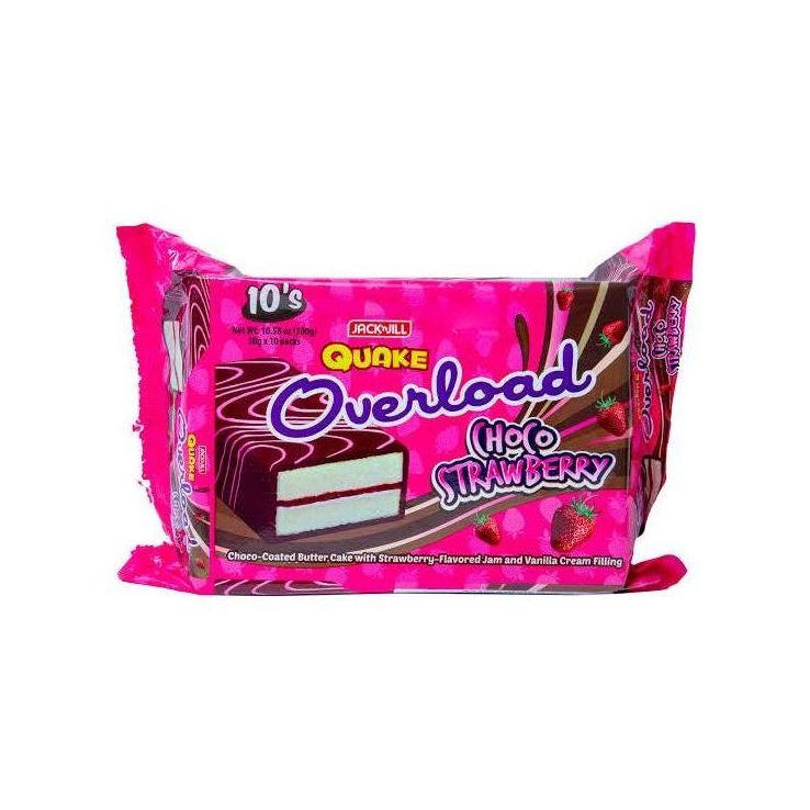 Quake Overload Choco Strawberry 300g – Golden Buffalo Grocery Store