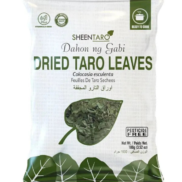Sheentaro Dried Taro Leaves 100g – Golden Buffalo Grocery Store