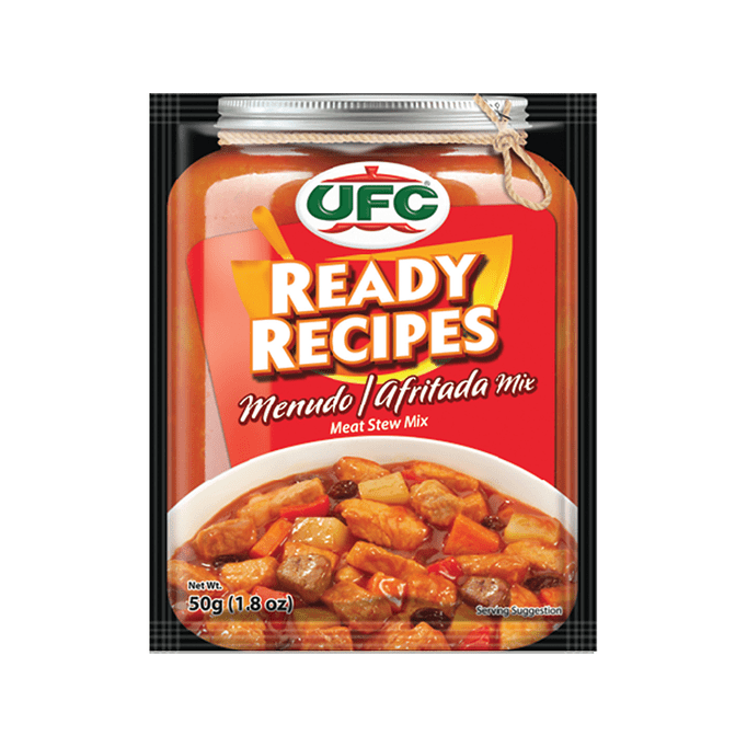 UFC Menudo Afritada Mix 50g | Filipino Recipe Mix – Golden Buffalo ...